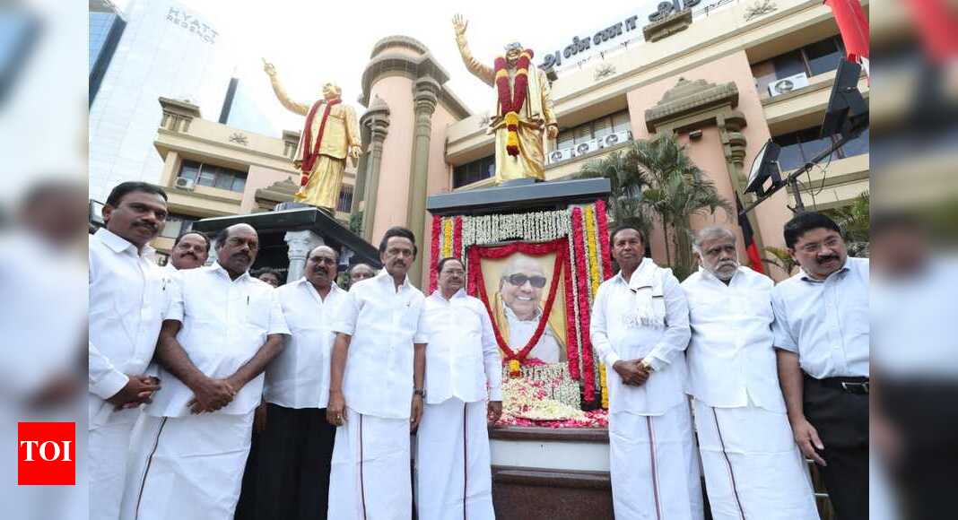 DMK to Centre: Don’t play with sentiments of Tamils | Chennai News ...
