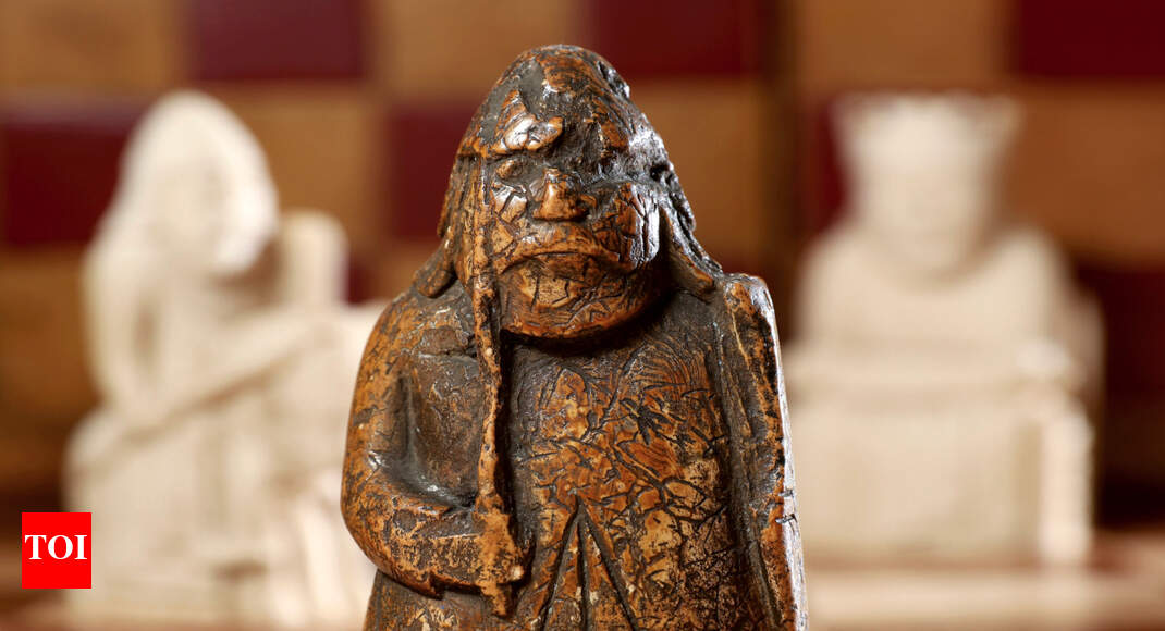 Long-lost Lewis Chessman found in UK family's drawer - Times of India