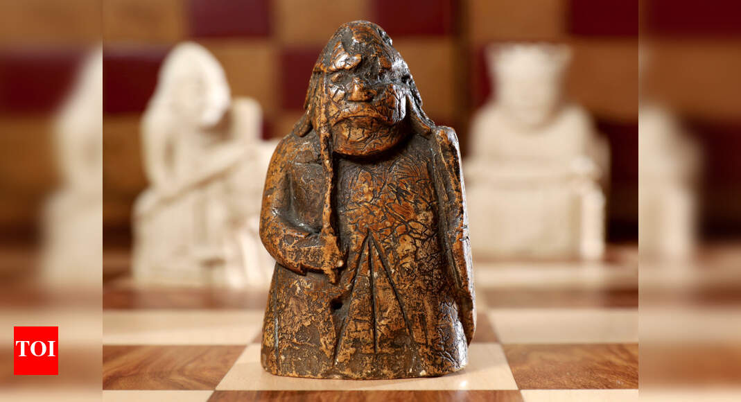 Long-lost Lewis Chessman found in UK family's drawer - Times of India
