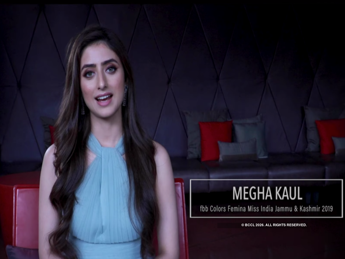 Introducing fbb Colors Femina Miss India 2019 Jammu & Kashmir Megha Kaul
