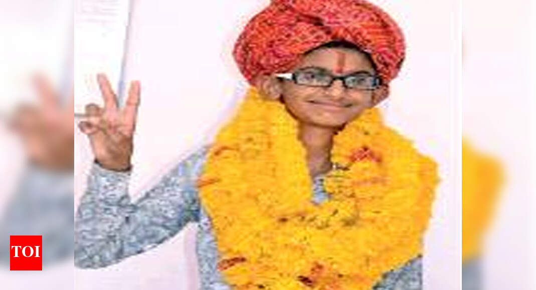 Hitesh Sharma gives credit to parents & teachers for success | Jaipur ...