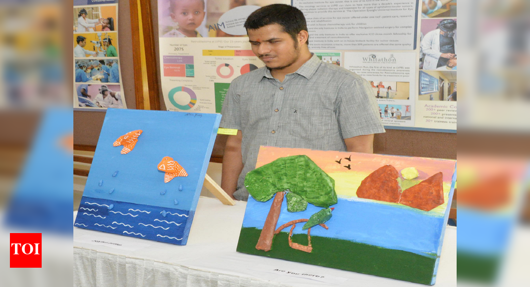 A tactile painting for visually impaired | Events Movie News - Times of ...
