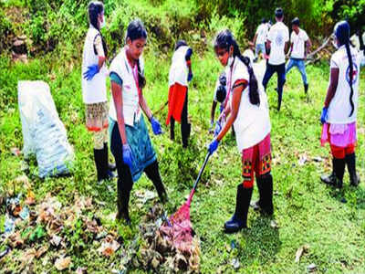 When city got lost in clean, green drives - Times of India