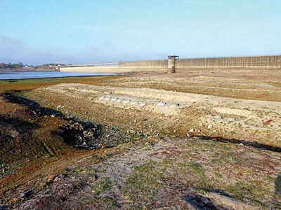 Aji redevelopment phase I work begins | Rajkot News - Times of India