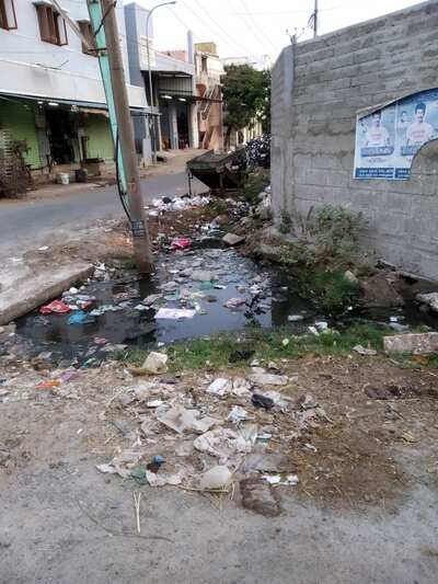 Open sewage water - Times of India