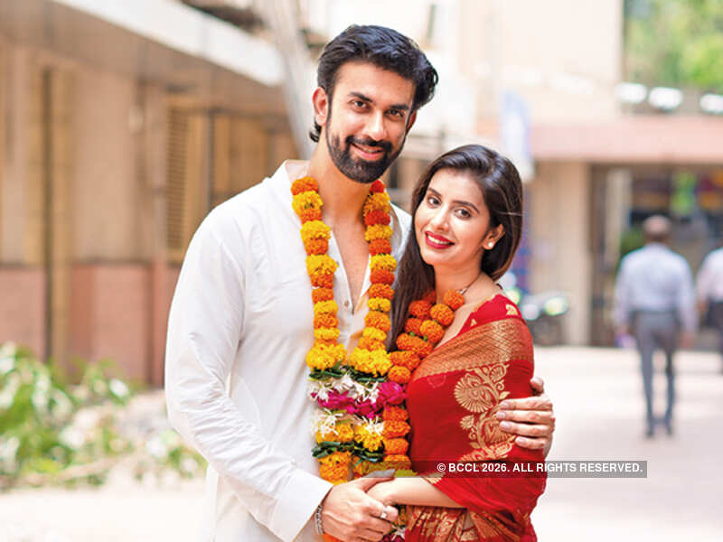 Charu Asopa ties the knot with Rajeev Sen - Times of India