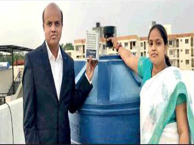 Taunted for paying hefty bills, techie designs meter to track water ...