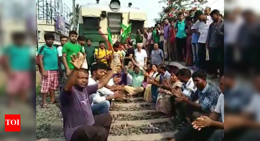 BJP observes 'Black Day', holds protest rallies against violence in ...