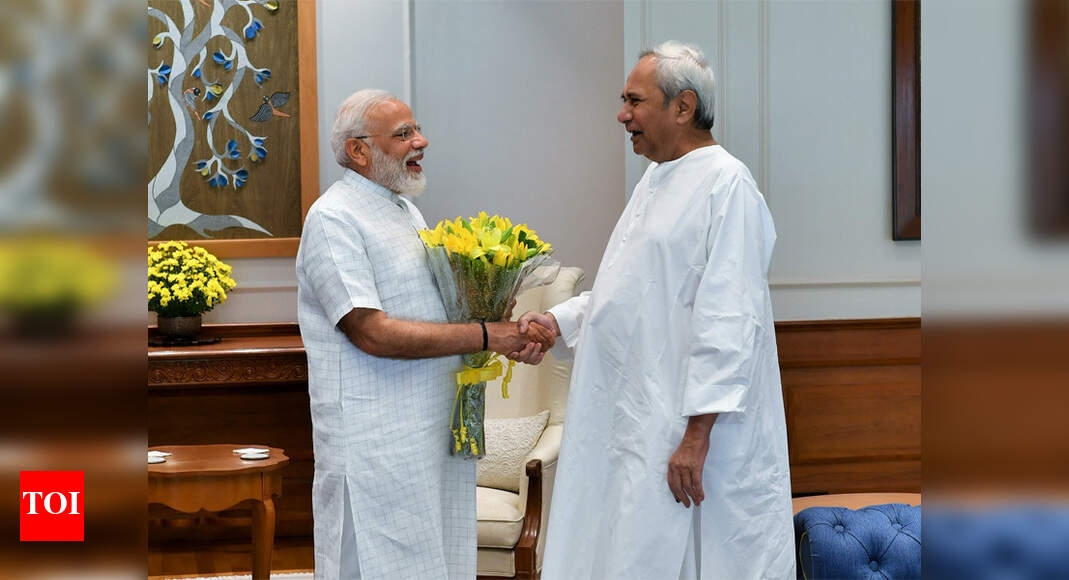 Odisha CM Naveen Patnaik meets PM Modi | India News - Times of India