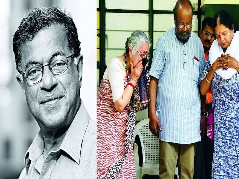 B Jayashree, Srinivas Kappanna bid adieu to Girish Karnad | Kannada ...