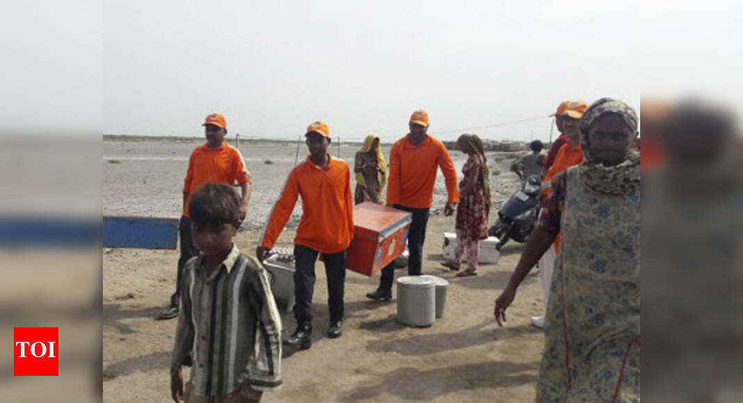 Indian Coast Guard prepares for rescue operations during Cyclone Vayu ...