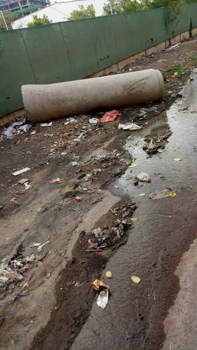 Unattended Garbage and sewage leakage in Bavdhan - Times of India