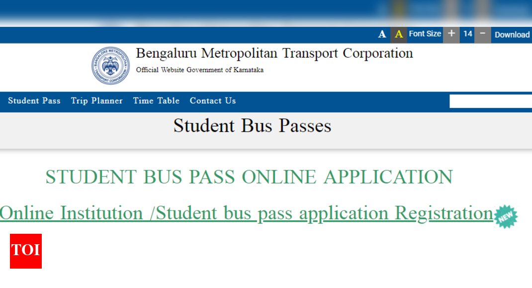 BMTC hikes student pass fare - Times of India