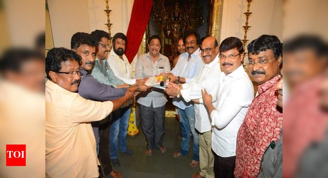 Balakrishna 105: Balayya’s next with KS Ravi Kumar starts rolling ...