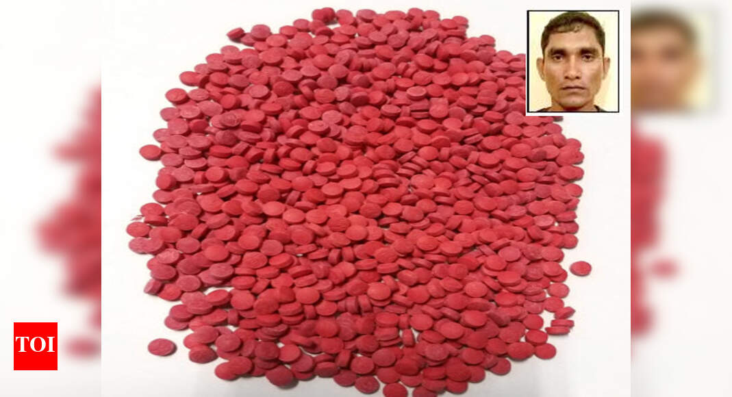 Peddler arrested with 1,000 Yaba tablets worth Rs 10 lakh in Bengaluru ...