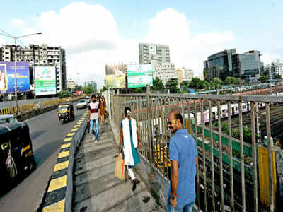 Andheri bridge thrown open year after it fell | Mumbai News - Times of ...