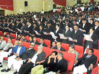 213 civil judges take oath in high court | Chennai News - Times of India