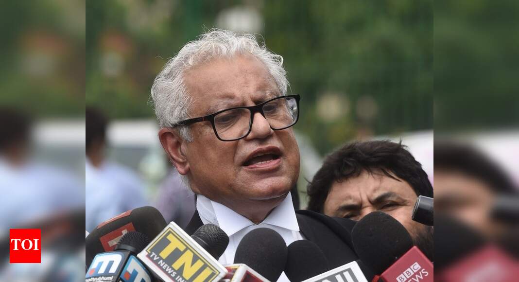 CBI books senior lawyer Anand Grover, his NGO for foreign aid ...