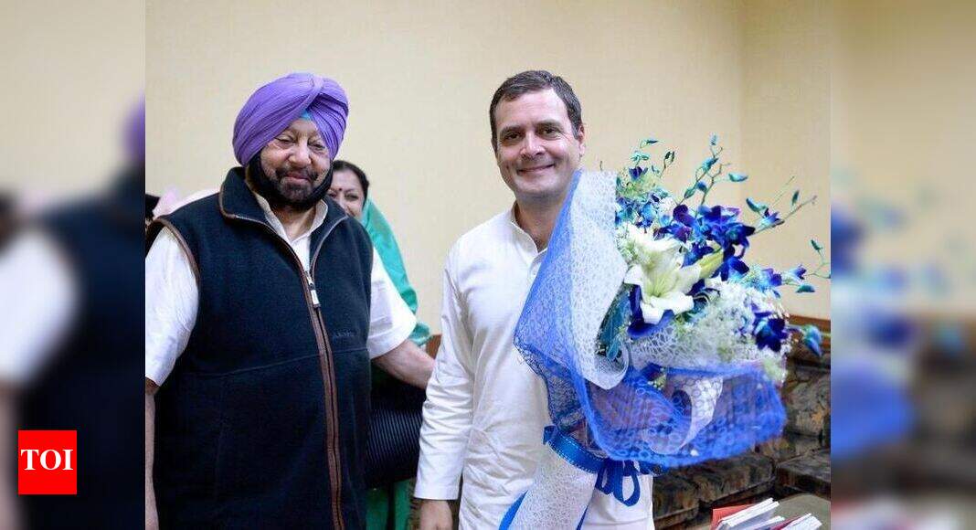 Proud of who you have become over the years: Amarinder to Rahul | India ...