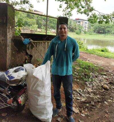 Garbage spikes pollution in Kavoor Lake | Mangaluru News - Times of India