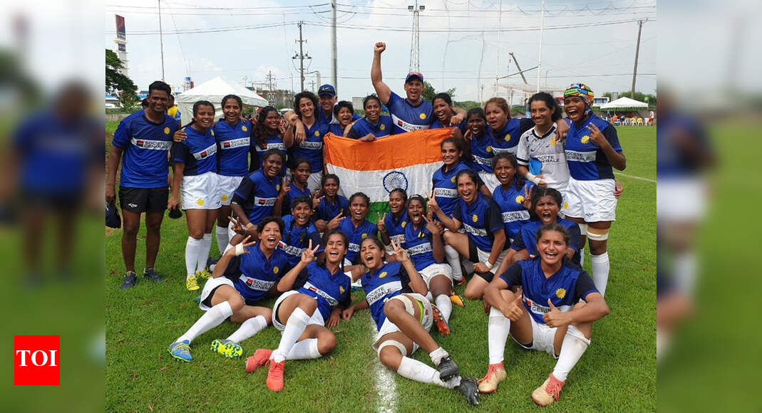 Historic win for Indian women's rugby team | More sports News - Times ...