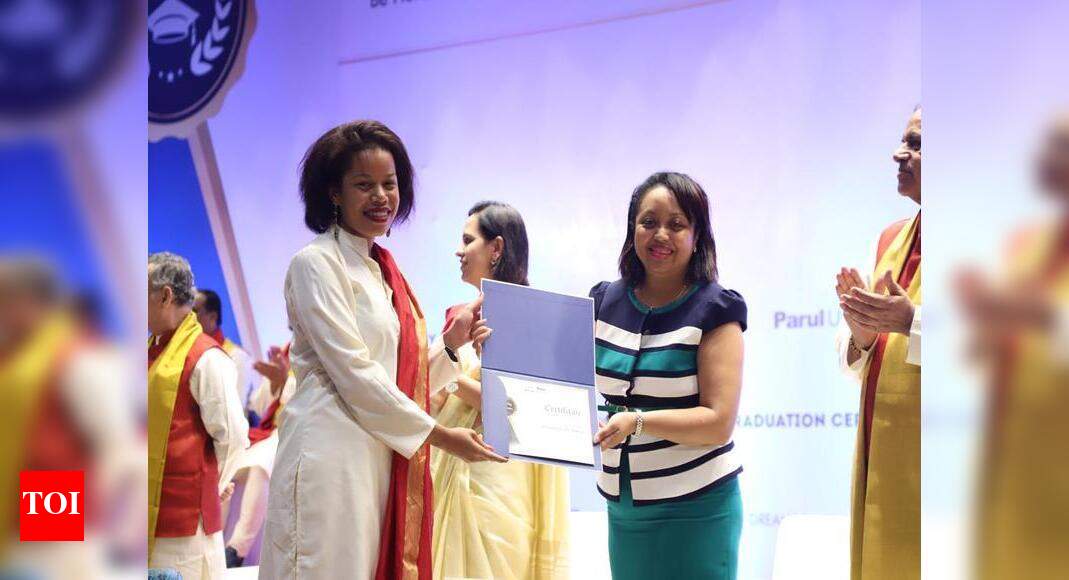 Parul University Convocation 2019: Parul University’s foreign students ...