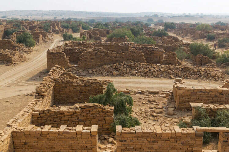 A walk through some mysterious ‘Ghost Towns’ of India | Times of India ...