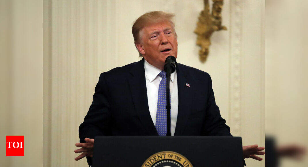 Google accused of working to prevent Trump return in 2020 - Times of India