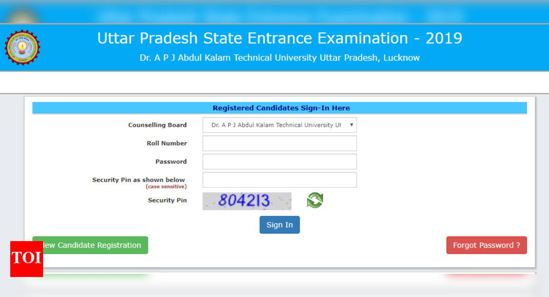 UPSEE 2019 Counselling registration for UG admission begins @upsee.nic ...