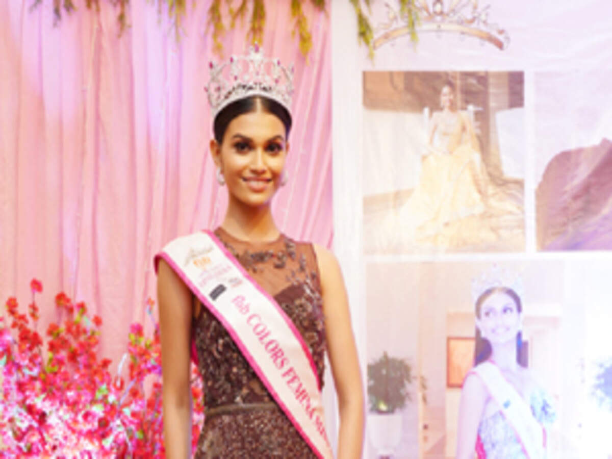 A grand welcome for Miss India World 2019 Suman Rao