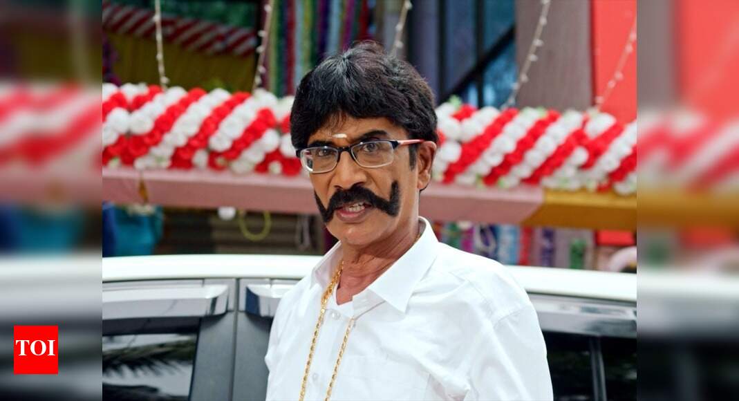 Director Manobala makes a special appearance in the serial Oviya ...