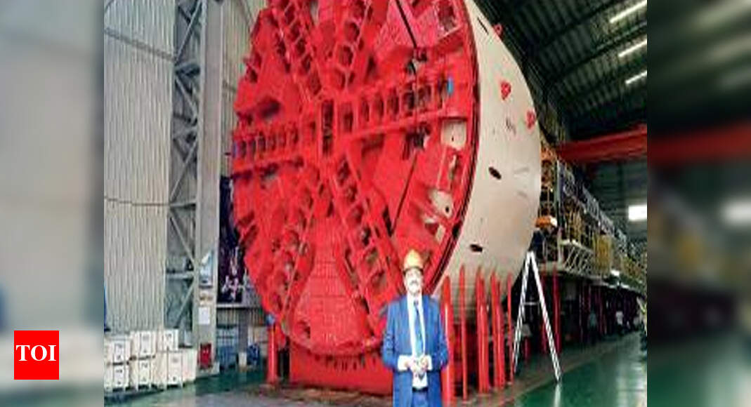 Pune: MahaMetro completes preliminary check of 2 tunnel boring machines ...