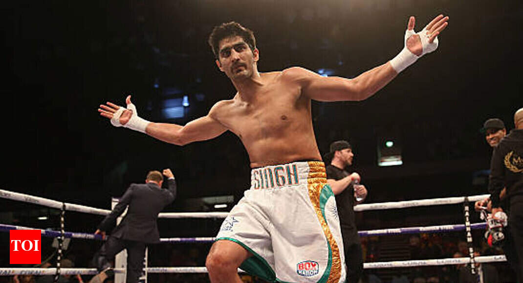 Vijender Singh set for US debut on July 13 against Mike Snider | Boxing ...