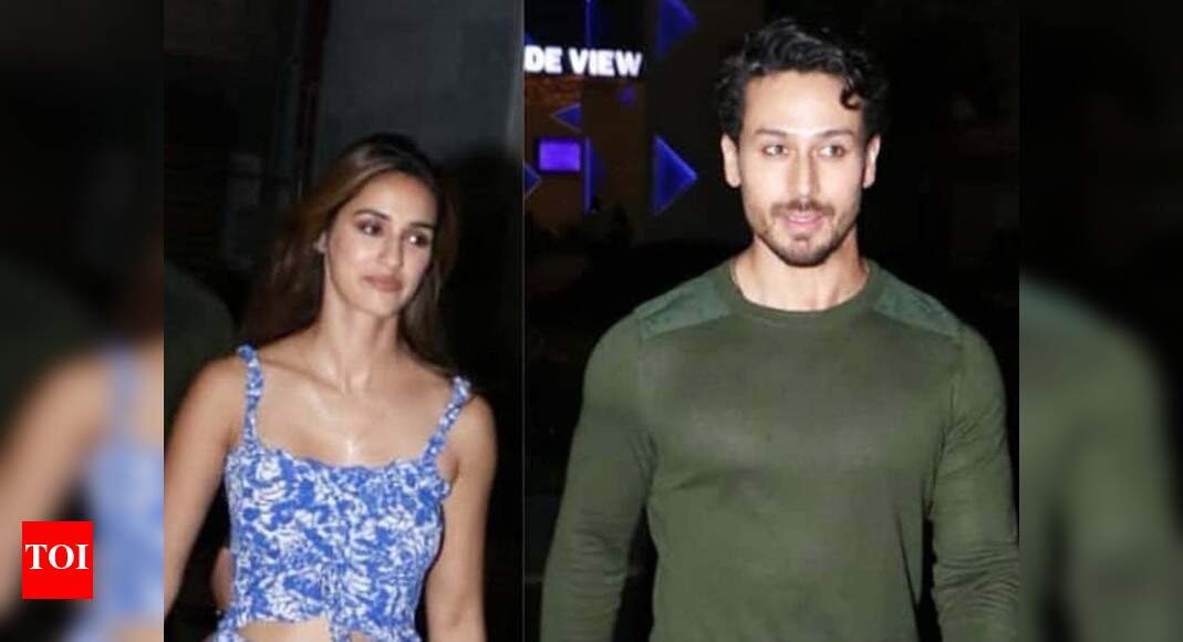 Tiger Shroff and Disha Patani snapped post their dinner date | Hindi ...