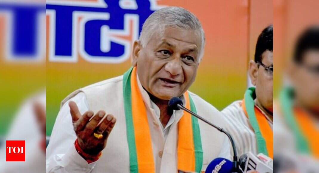 v k singh - Times of India