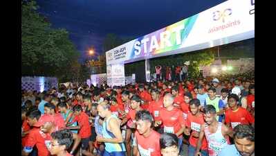 Coimbatore runs for greenery | Coimbatore News - Times of India