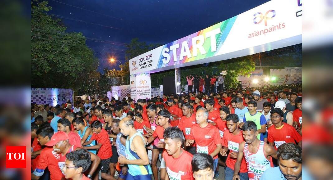 Coimbatore runs for greenery | Coimbatore News - Times of India