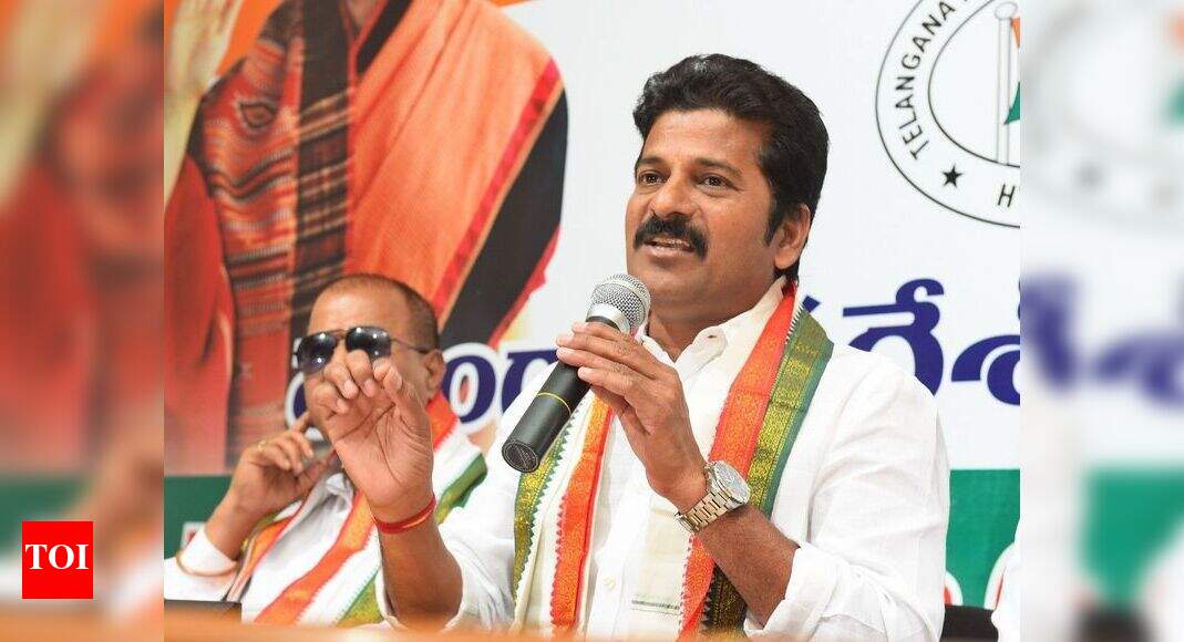 Revanth Reddy, VHR quit in support of Rahul Gandhi | Hyderabad News - Times of India
