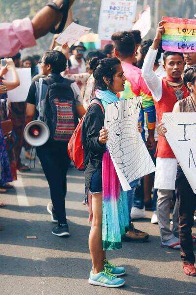 Allies come forward in support of the queer community - Times of India