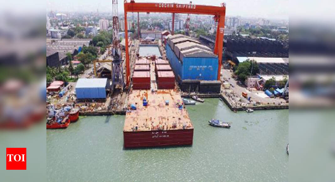 Cochin Shipyard embarks on Rs 3,500 crore expansion plan | Kochi News ...