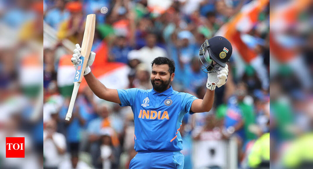 Rohit Sharma first Indian batsman to score four hundreds in a World Cup ...