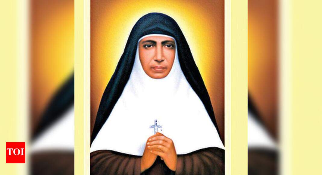 Mariam Thresia to be canonised on Oct 13 | Kochi News - Times of India