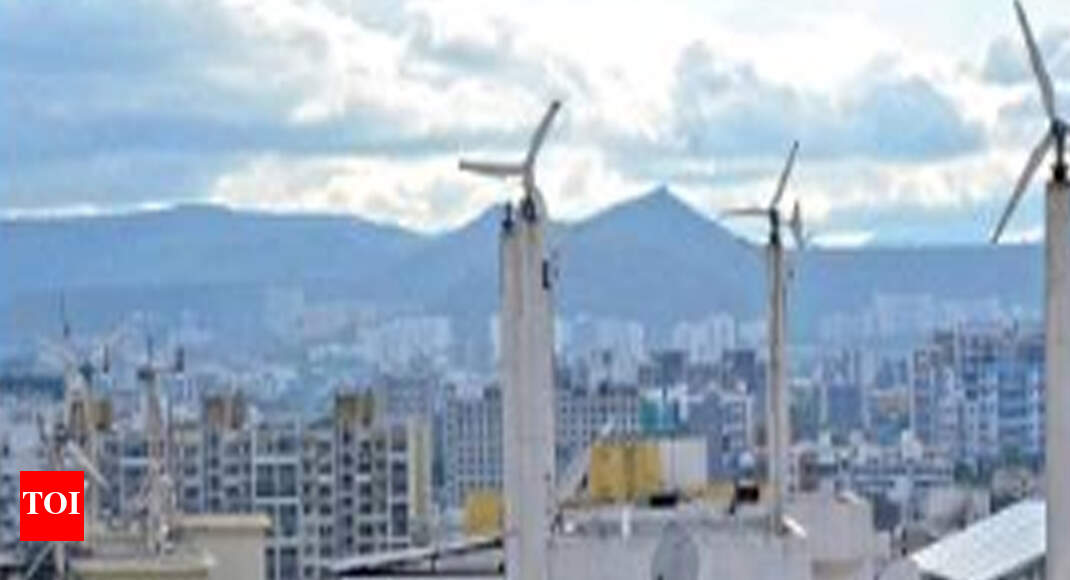 Pune: How windmills are helping this housing society thrive | Pune News ...