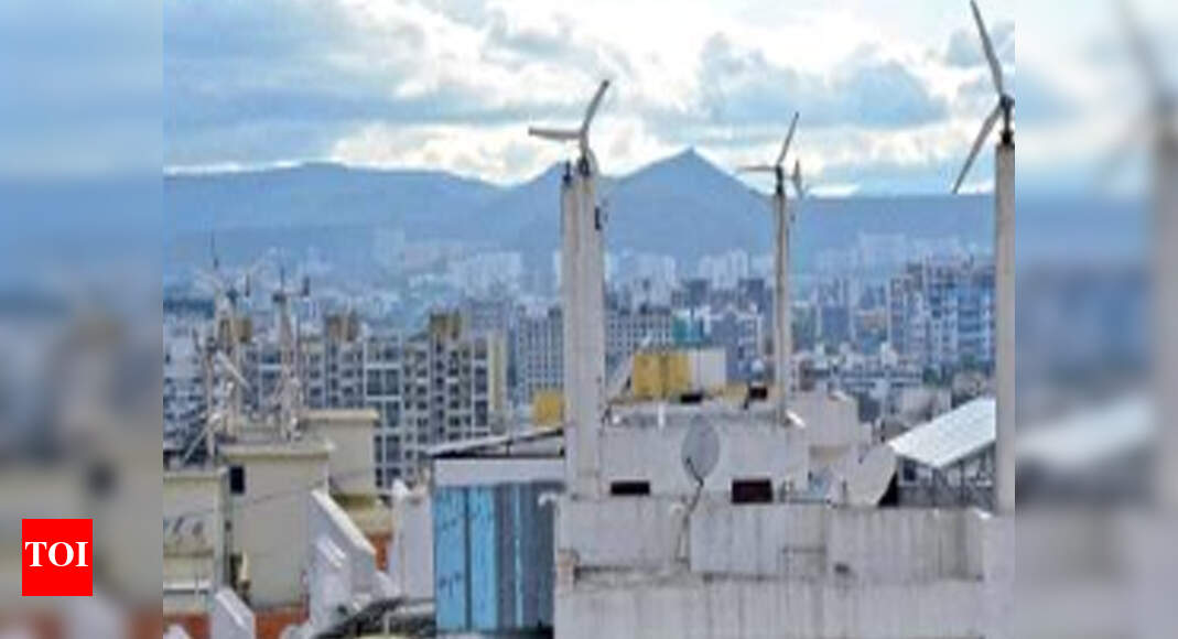 Pune: How windmills are helping this housing society thrive | Pune News ...