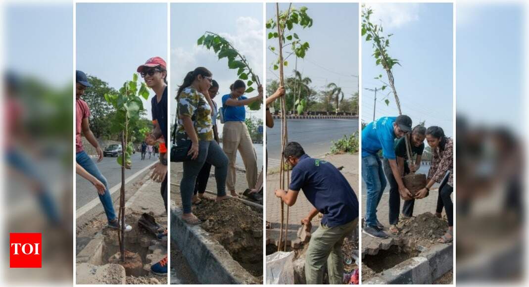 Students conducted tree plantation drive | Events Movie News - Times of ...