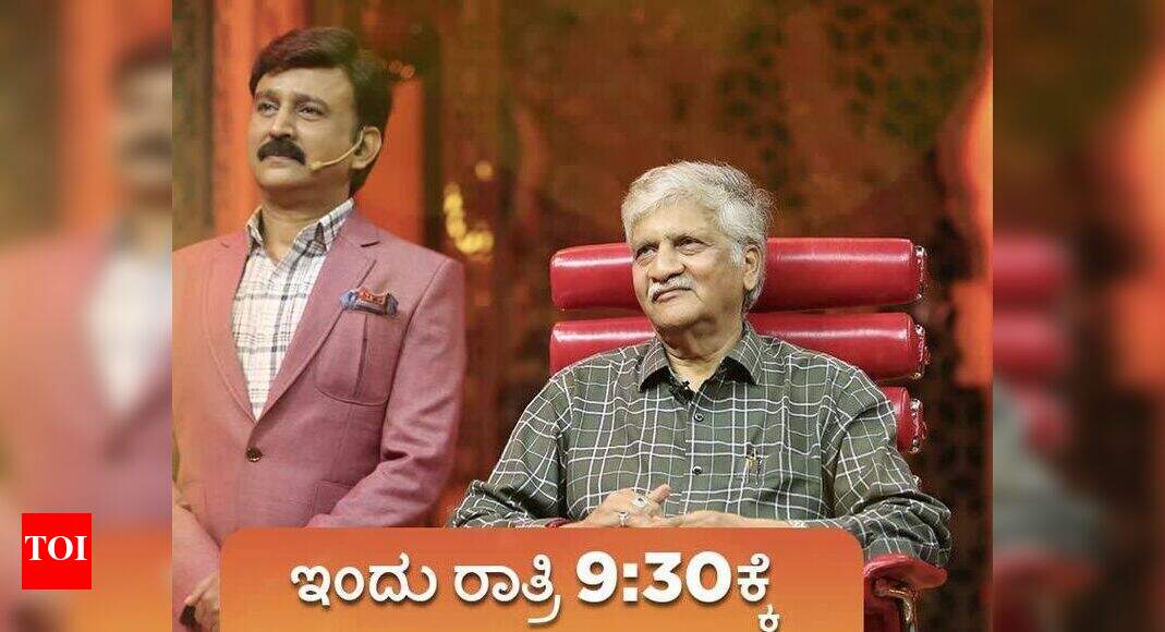Catch Rajendra Singh Babu in tonight’s Weekend with Ramesh - Times of India