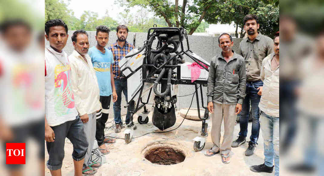 Sewer-cleaning robot is saving lives, but will it kill jobs? - Times of ...