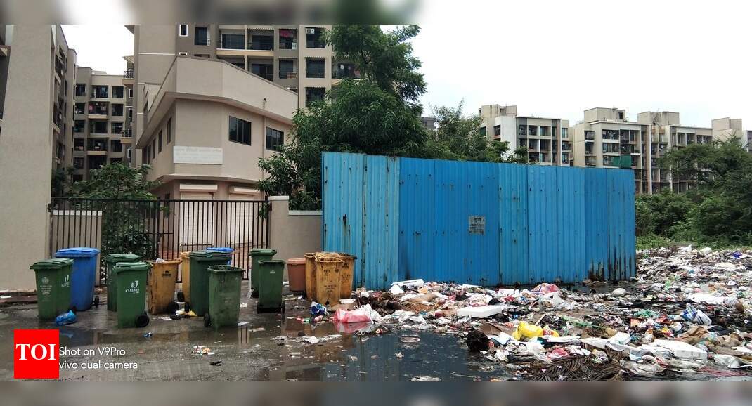 Accumulated Garbage - higher risk of epidemic - Times of India