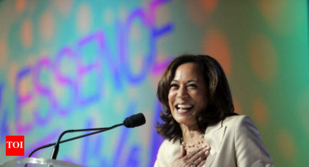 Kamala Harris raises $23 million this year - Times of India