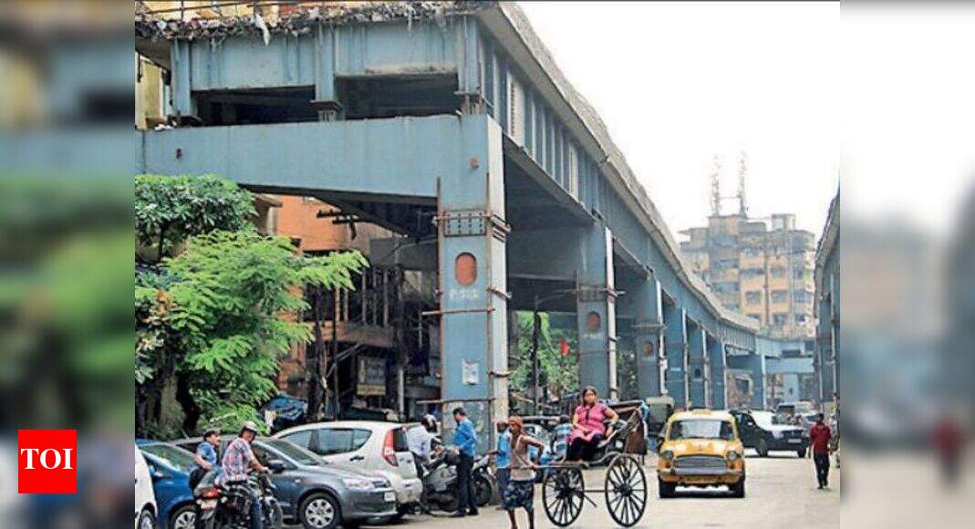 KMDA to raze damaged parts of Vivekananda Road flyover | Kolkata News ...